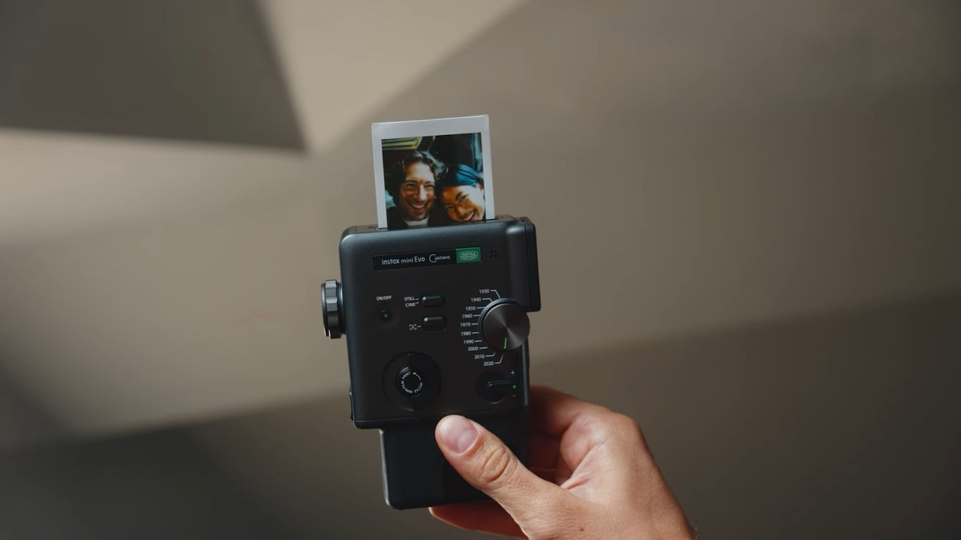 Fujifilm unveils the new instax mini Evo Cinema, a hybrid instant camera