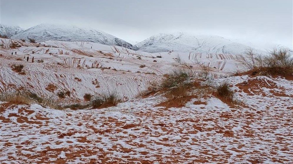 Snow In Desert? These Landscapes Turn White During Winter | LSA HK