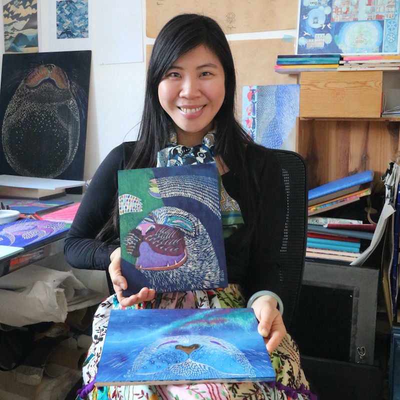 Art Central HK 2026: Artist Michelle Fung debuts her woodcut paintings