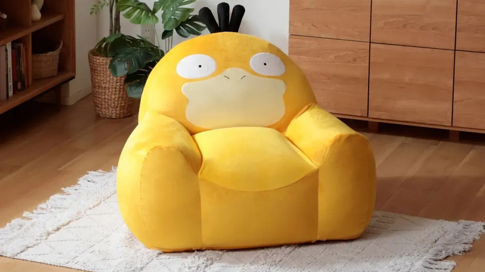 Let Your Headaches Melt Away in This Pokémon Psyduck Chair