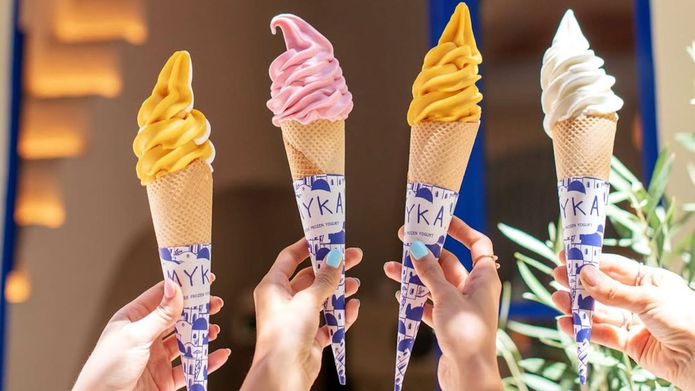 Spain's viral frozen yoghurt, MYKA Greek is opening in Hong Kong