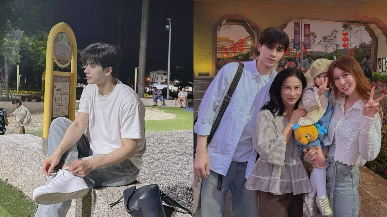 A Taiwanese dessert seller goes viral as Zhang Linghe's lookalike