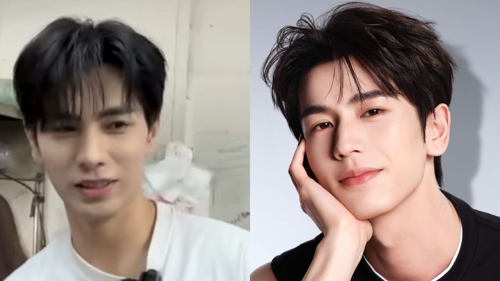 A Taiwanese dessert seller goes viral as Zhang Linghe's lookalike