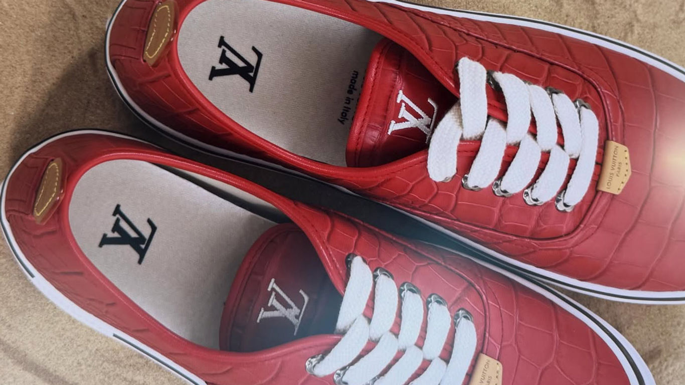 Vans Takes Aim at Pharrell's New Louis Vuitton Combi Sneaker
