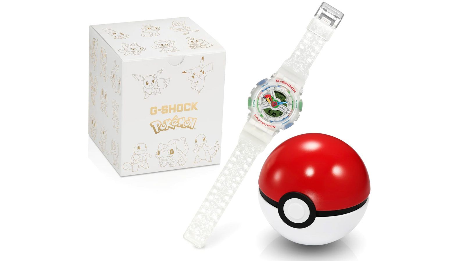 Casio Heads Back to Kanto for Pokémon 30th Anniversary G-SHOCK
