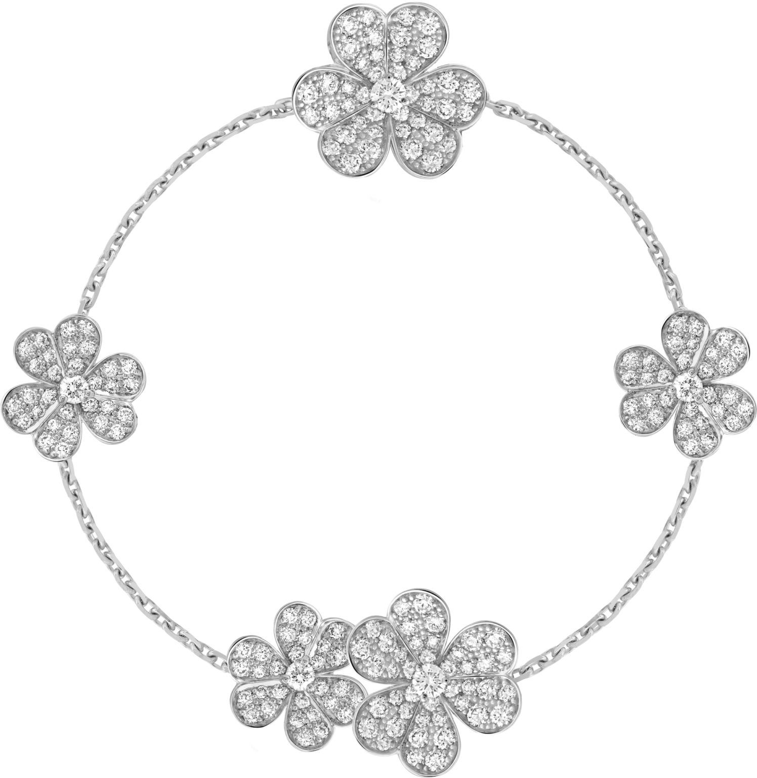 The Van Cleef & Arpels Frivole collection welcomes the beauty of spring