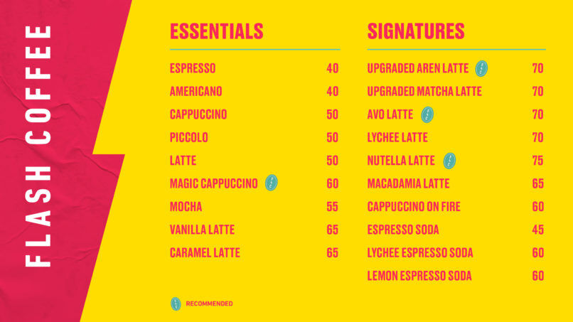 Everything we know about the new high-tech Flash Coffee in Bangkok