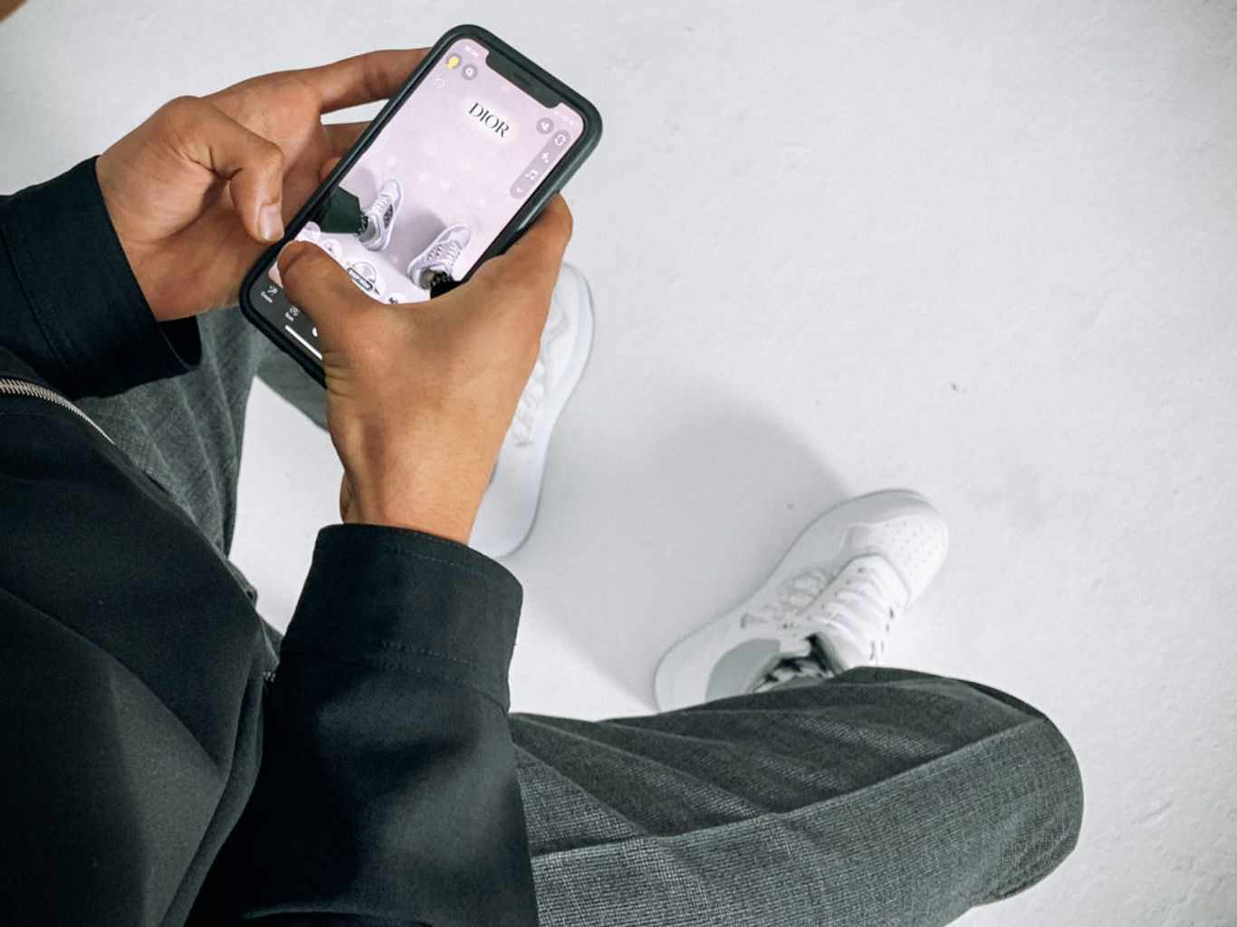 Dior uses augmented reality so you can try on special items at home