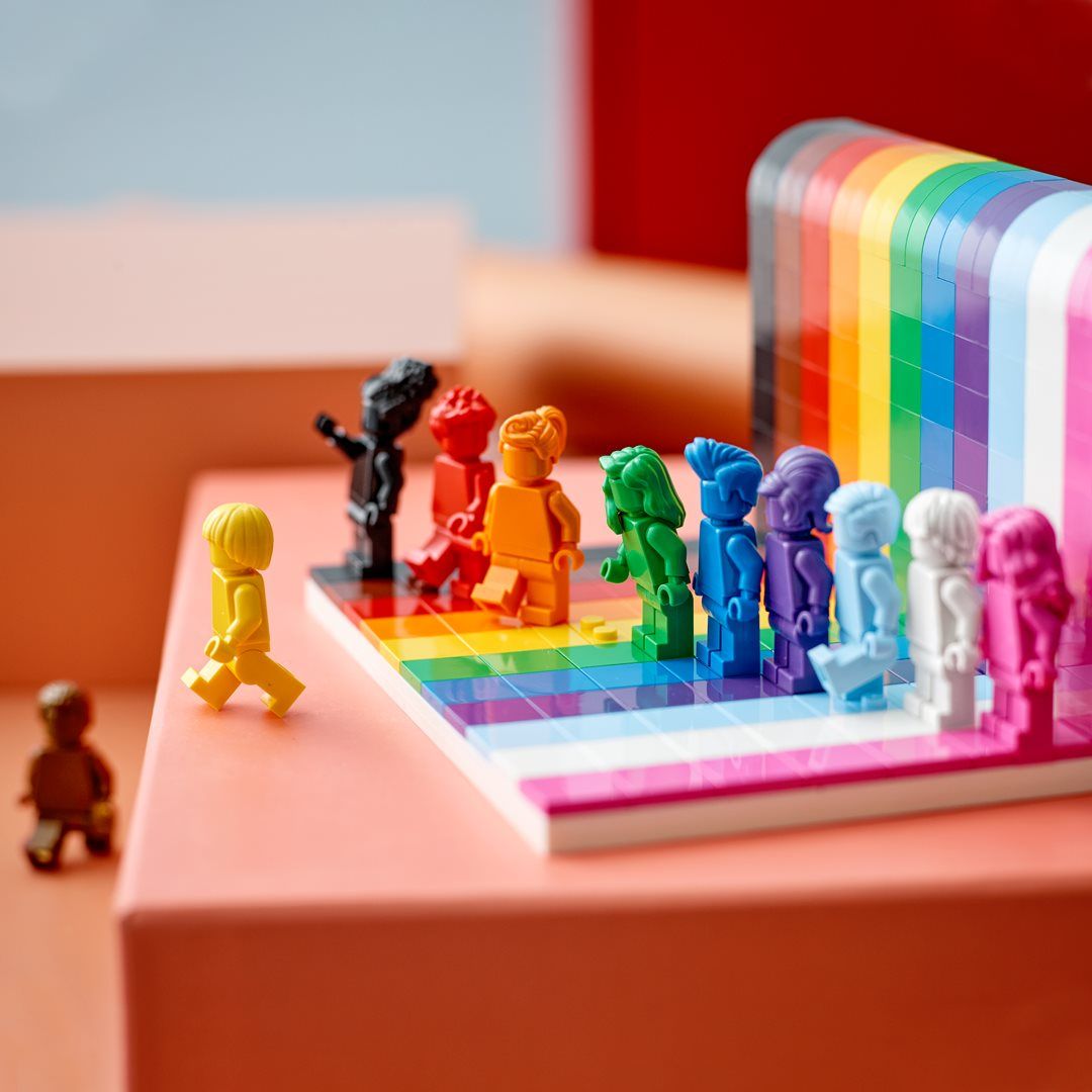 Lego launches rainbow figurines to celebrate the LGBTQI+ community
