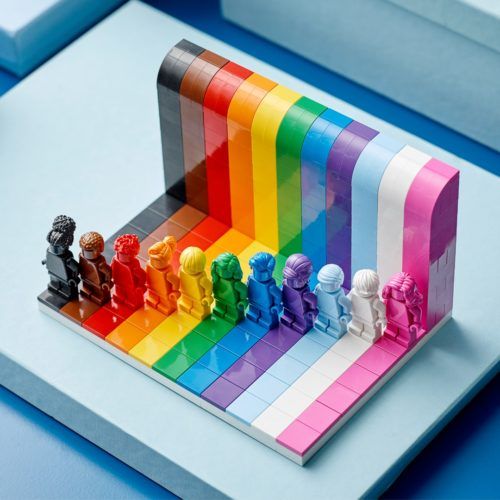 Lego launches rainbow figurines to celebrate the LGBTQI+ community