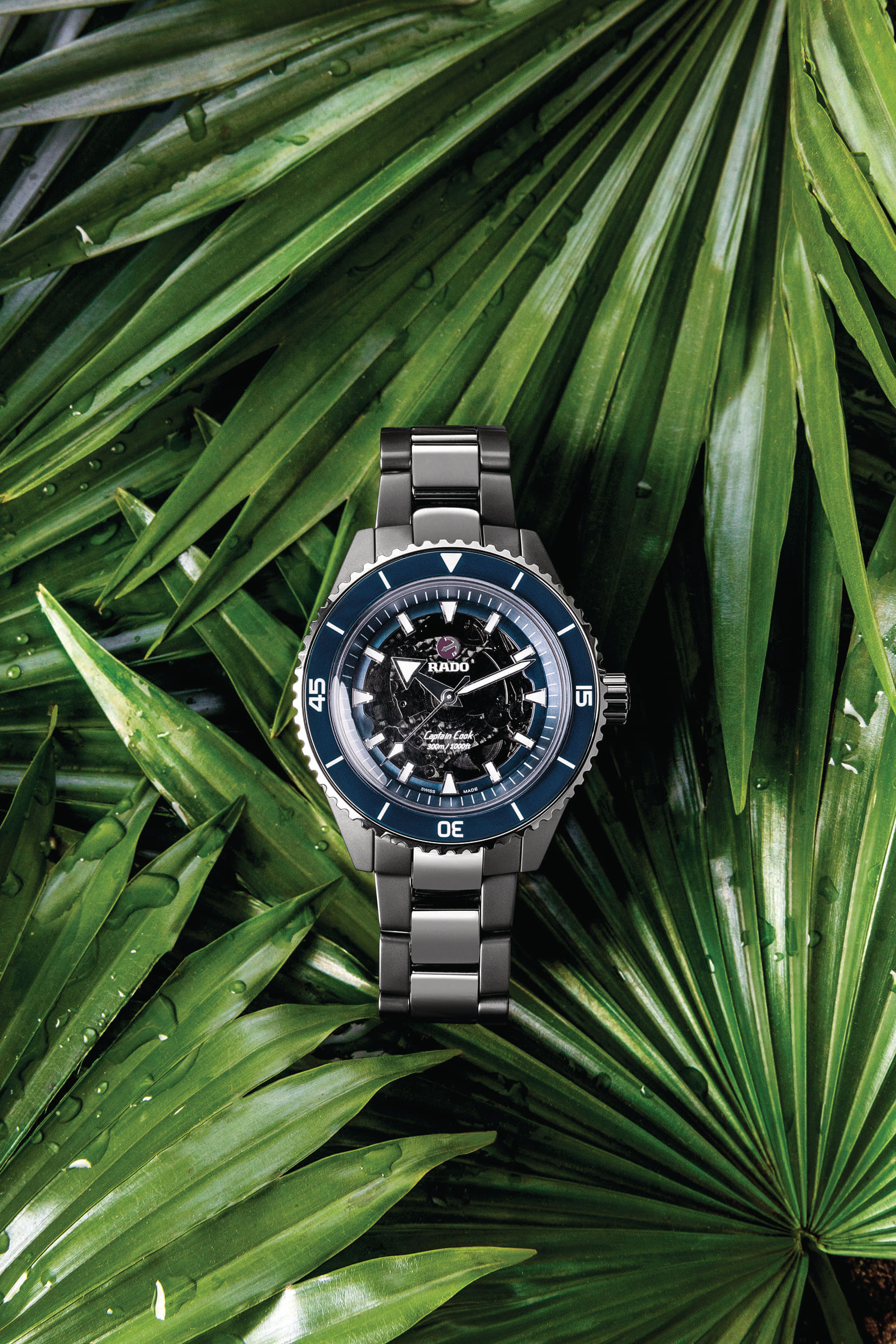 Review RADO's iconic Captain Cook collection in High-Tech Ceramic
