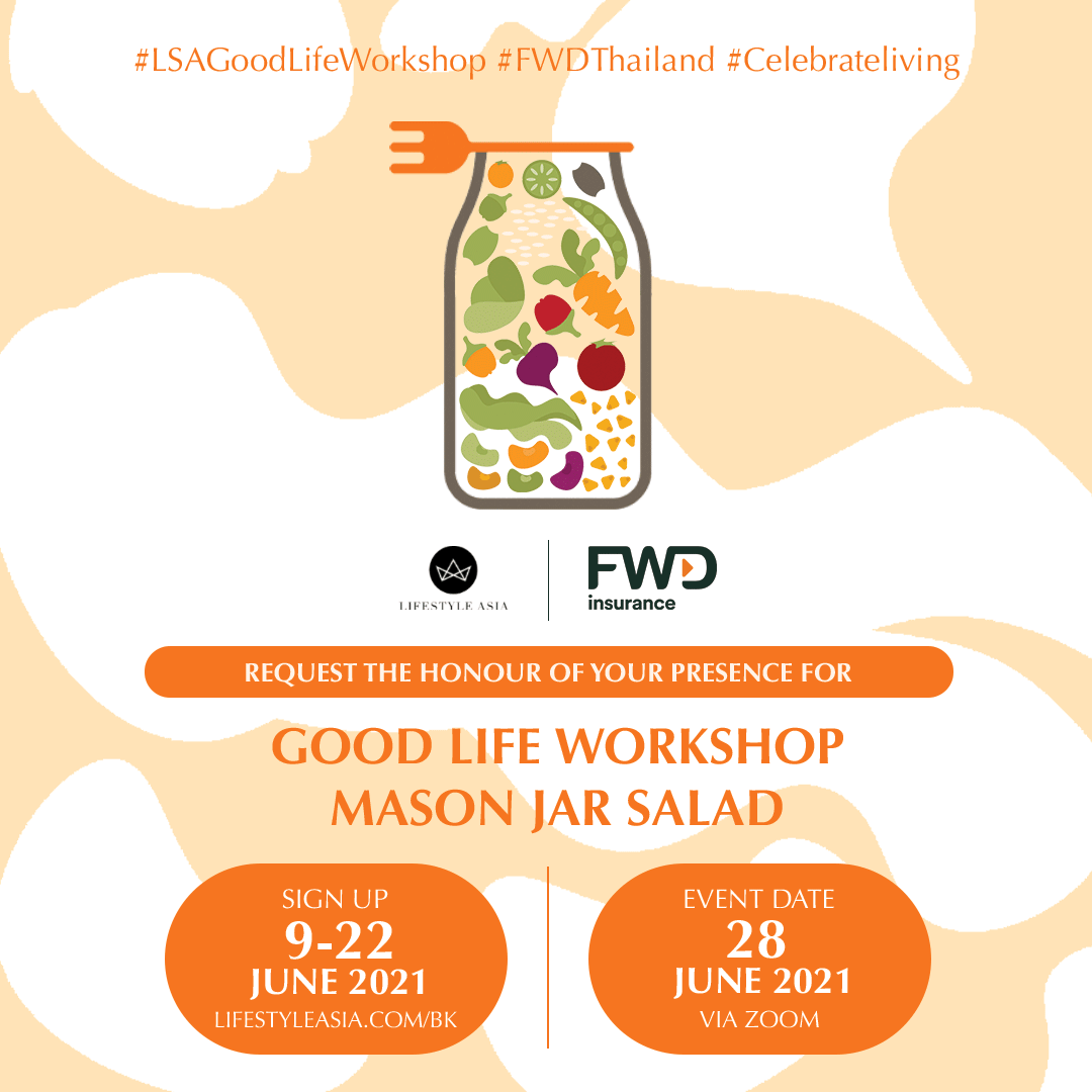Event: Lifestyle Asia x FWD insurance Mason Jar Salad Workshop