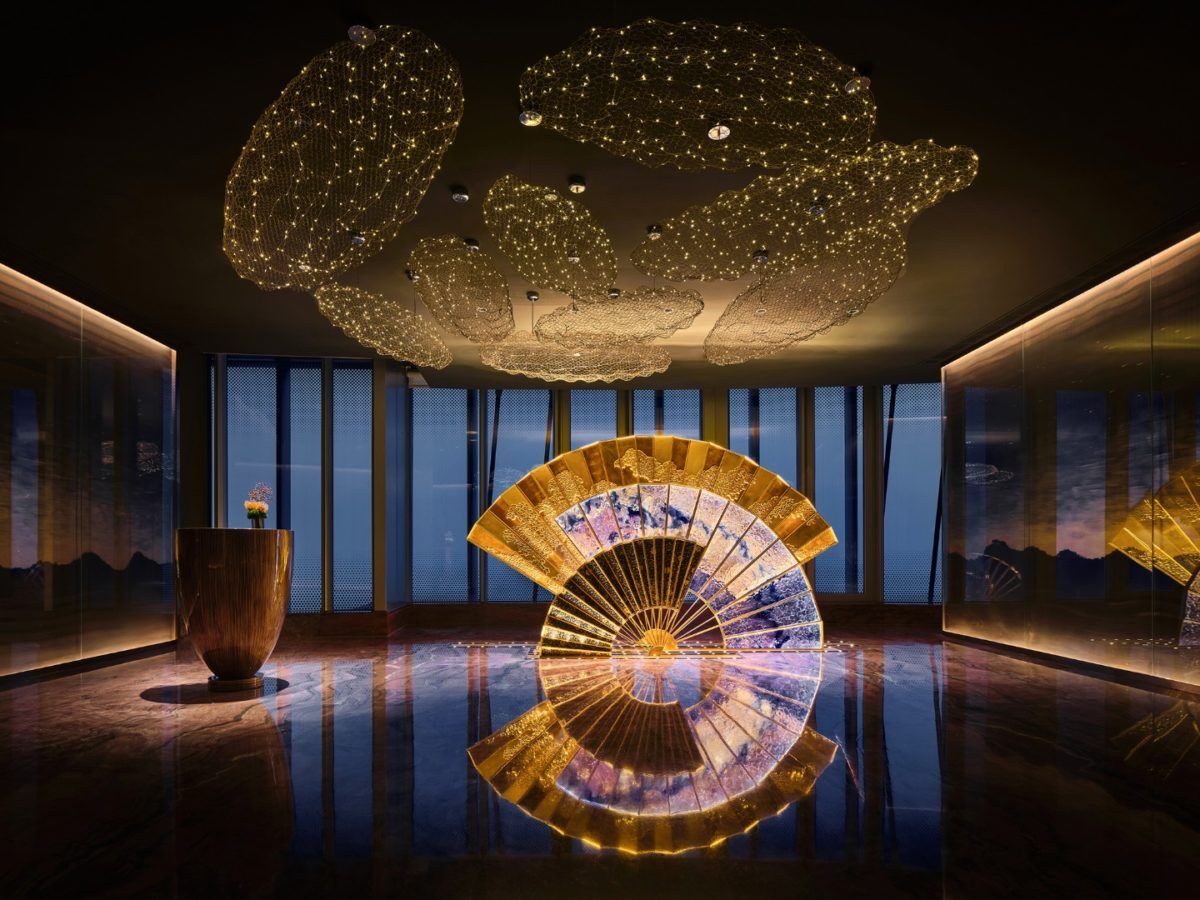 The world’s highest luxury hotel has opened at the J Hotel Shanghai Tower