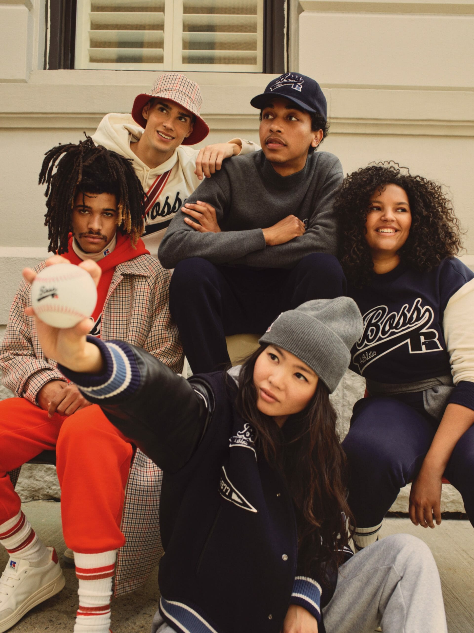 BOSS and Russell Athletic are back with a baseball-themed collection
