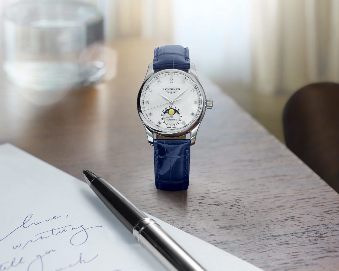 Longines adds a new ladies moon phase watch to its Master Collection