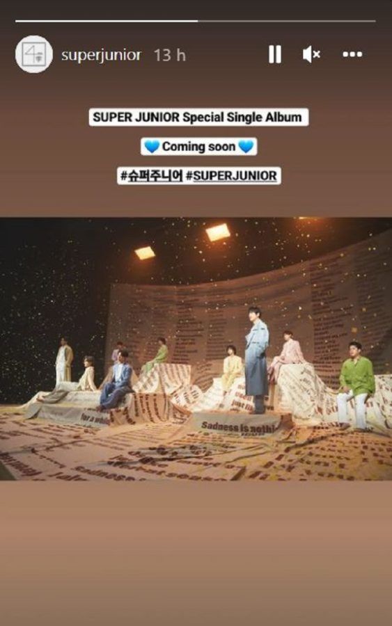 K-pop band Super Junior announces comeback with a special single