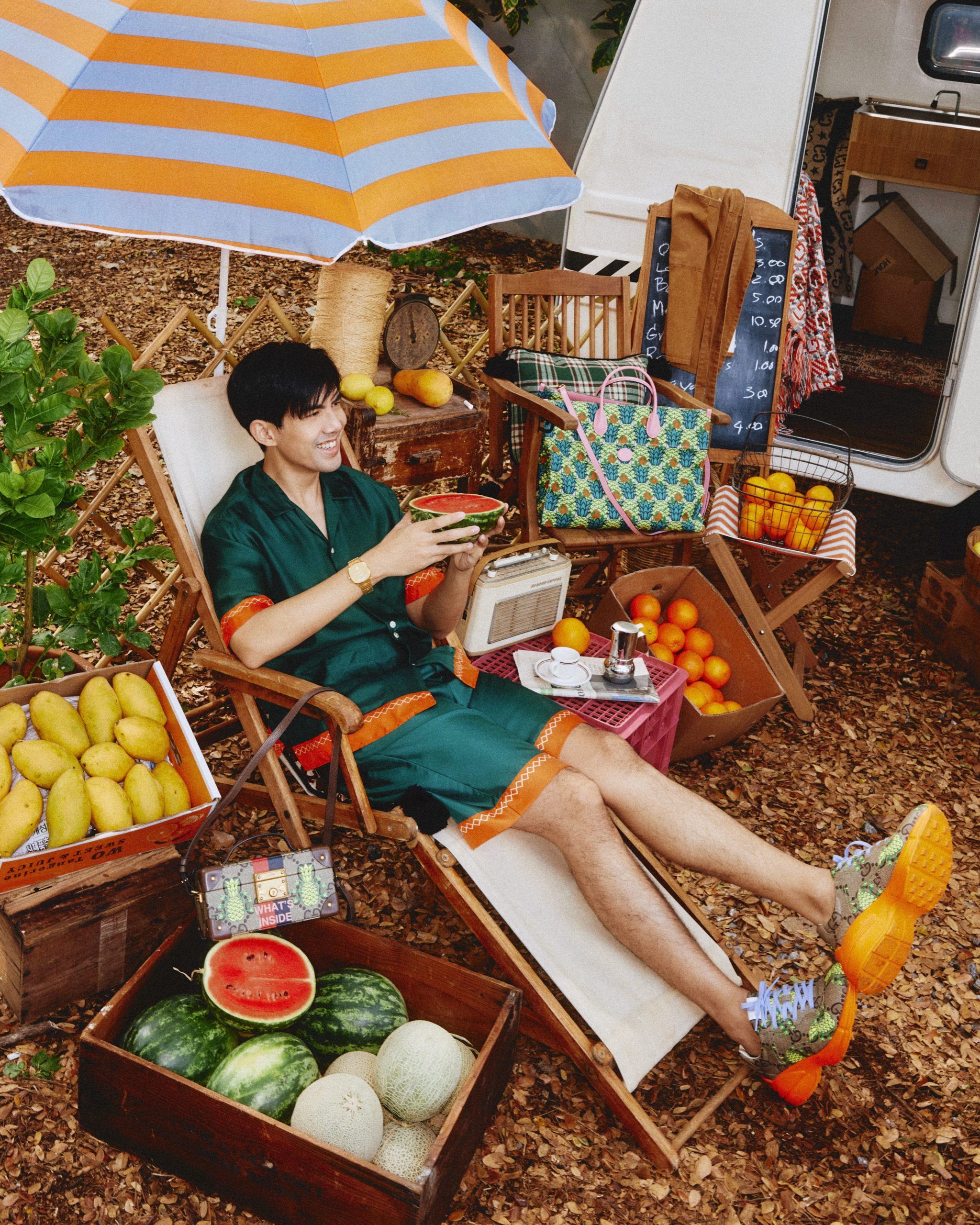 Gucci’s Pineapple Collection is the preppy streetwear you need