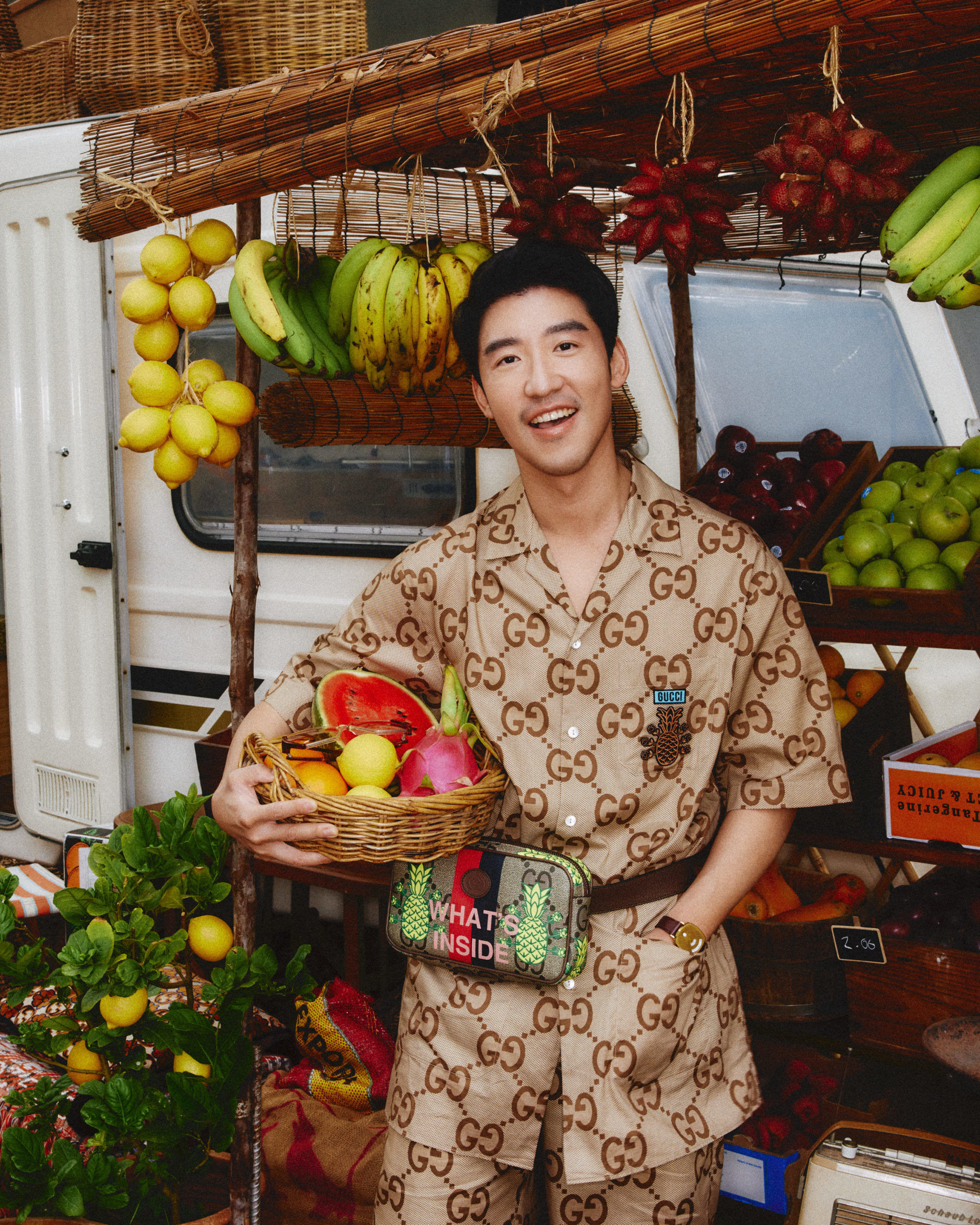Gucci’s Pineapple Collection is the preppy streetwear you need