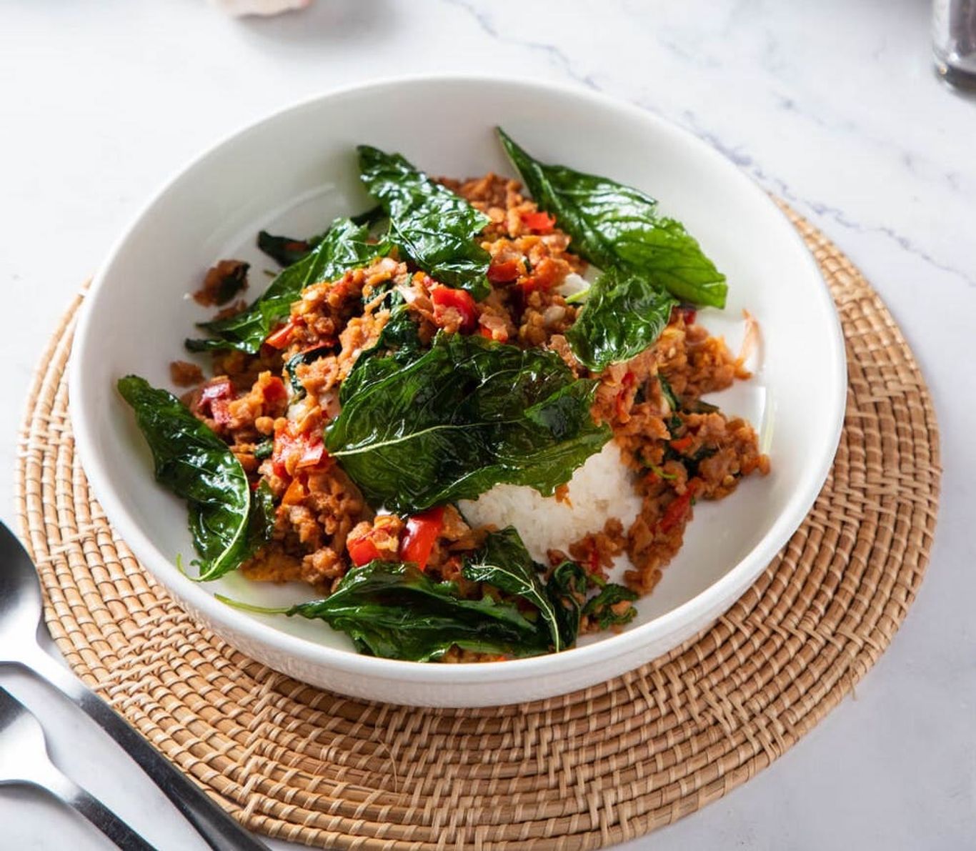 Where to find the best vegan Pad Krapow in Bangkok