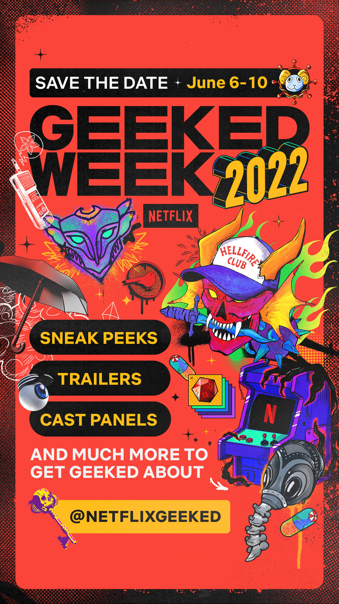 How to attend Netflix Geeked Week 2022 this 6-10 June