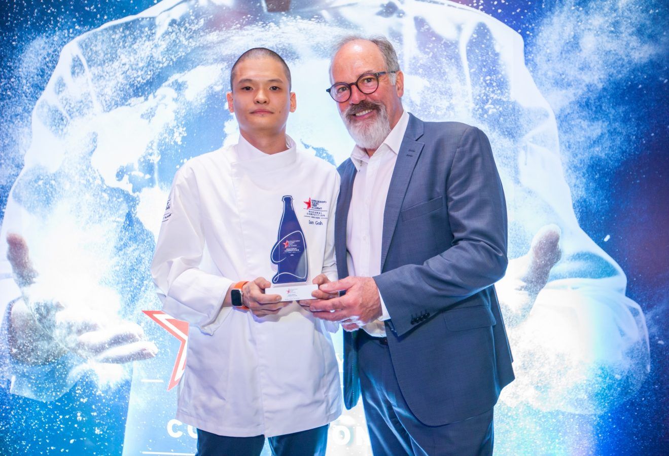 Chef Ian Goh from Singapore named the Best Young Chef in Asia