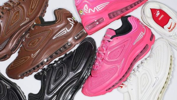 The Nike Air Max 98 gets a new look with a Supreme collab