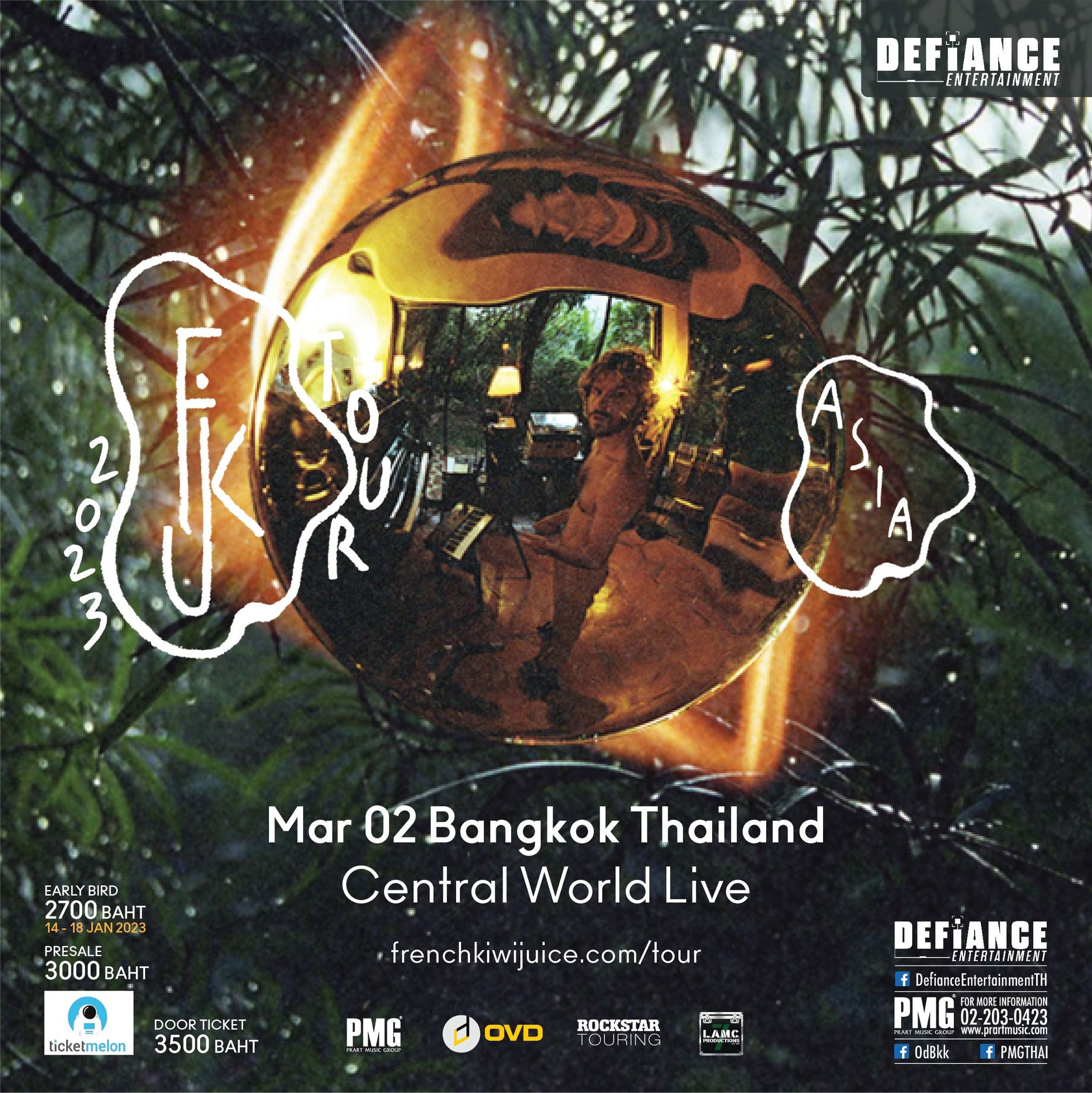FKJ is coming to Bangkok this March 2023
