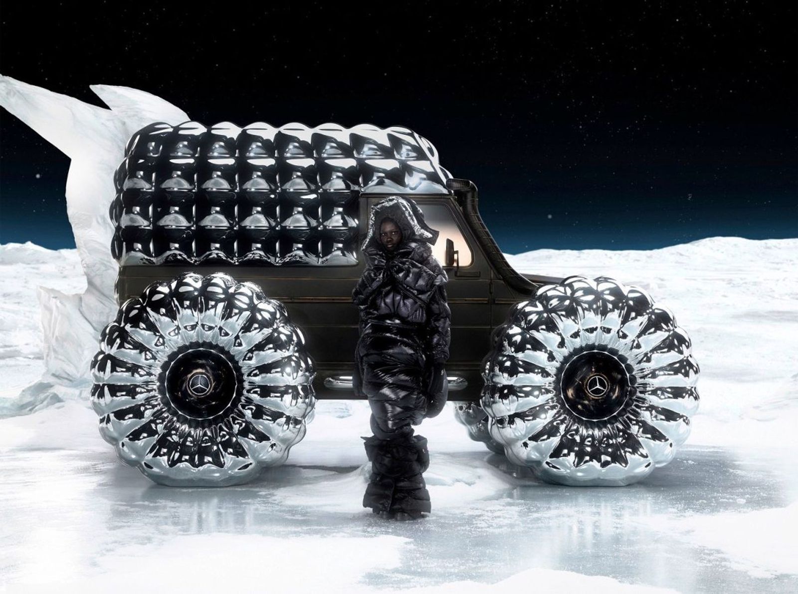 Mercedes-Benz and Moncler collab on the ‘Project Mondo G’