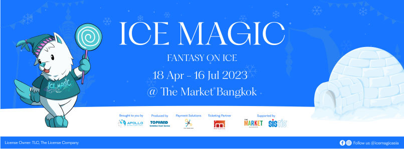 The snowy town of Ice Magic: Fantasy on Ice is coming to Bangkok