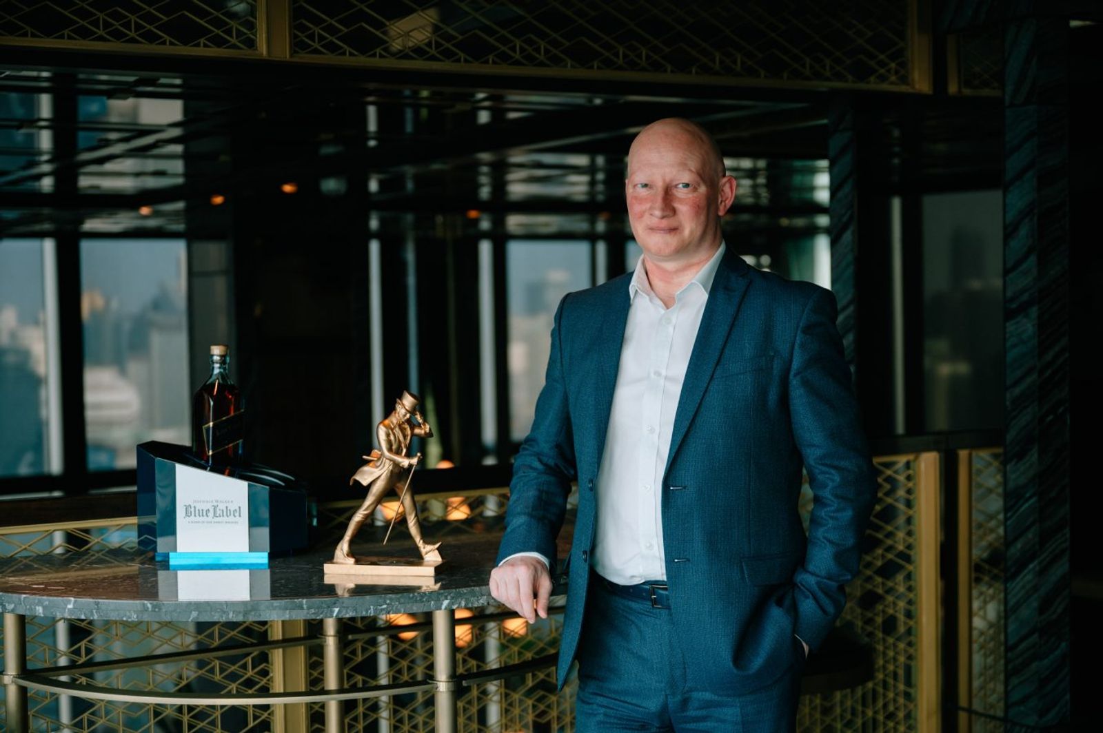 Ewan Gunn: tasting a slice of history with Johnnie Walker's Blue Label