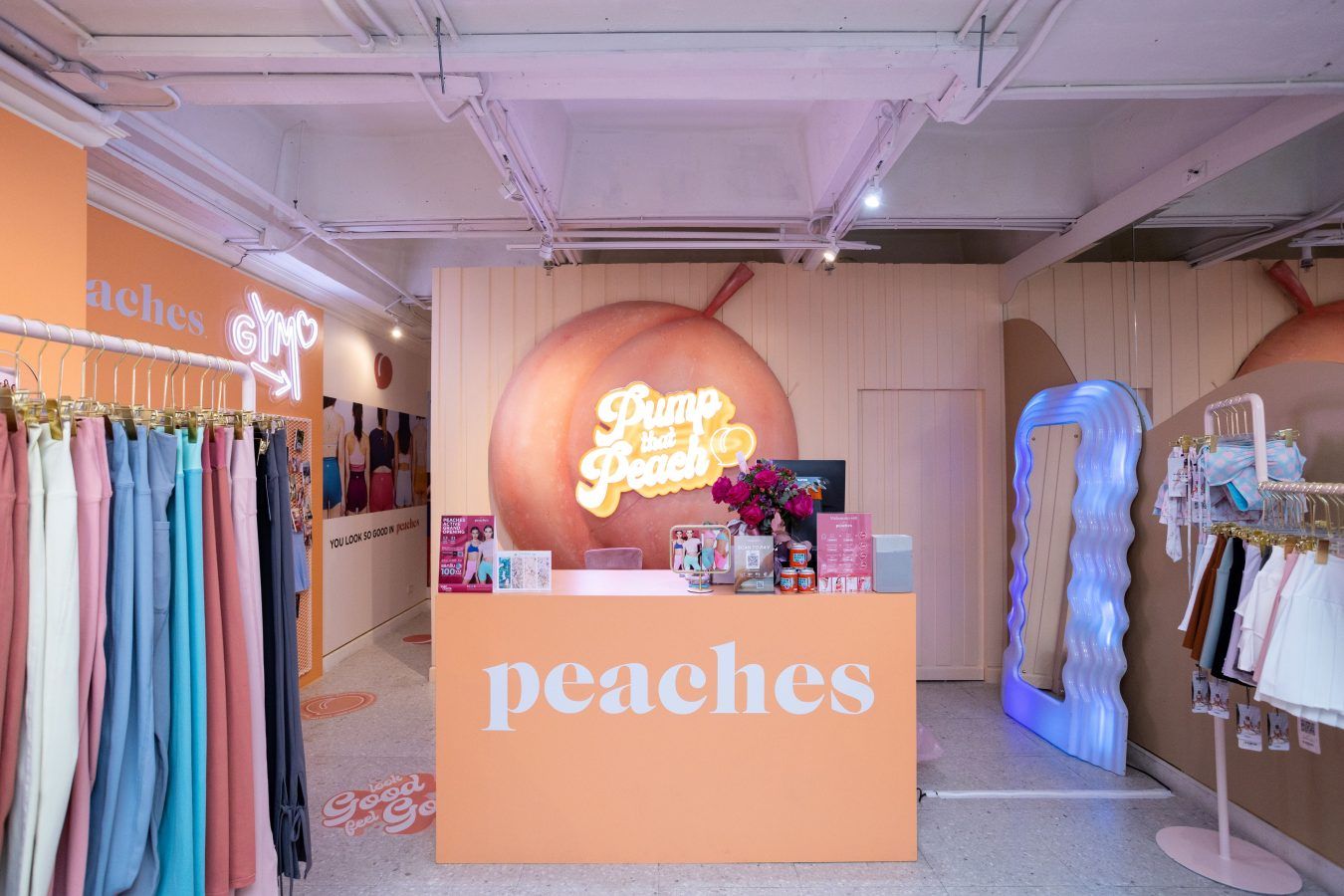 Peaches Active opens its first official store at Siam Center