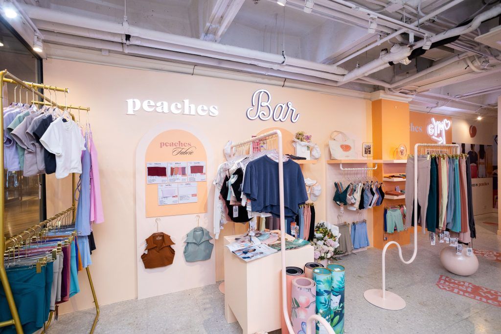 Peaches Active opens its first official store at Siam Center