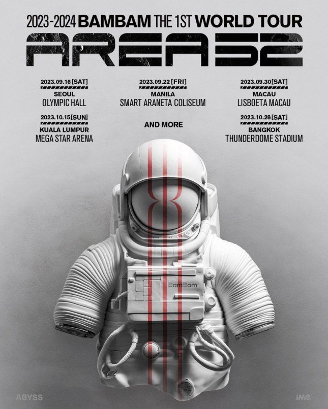 BamBam announces first solo world tour, including a stop in Bangkok