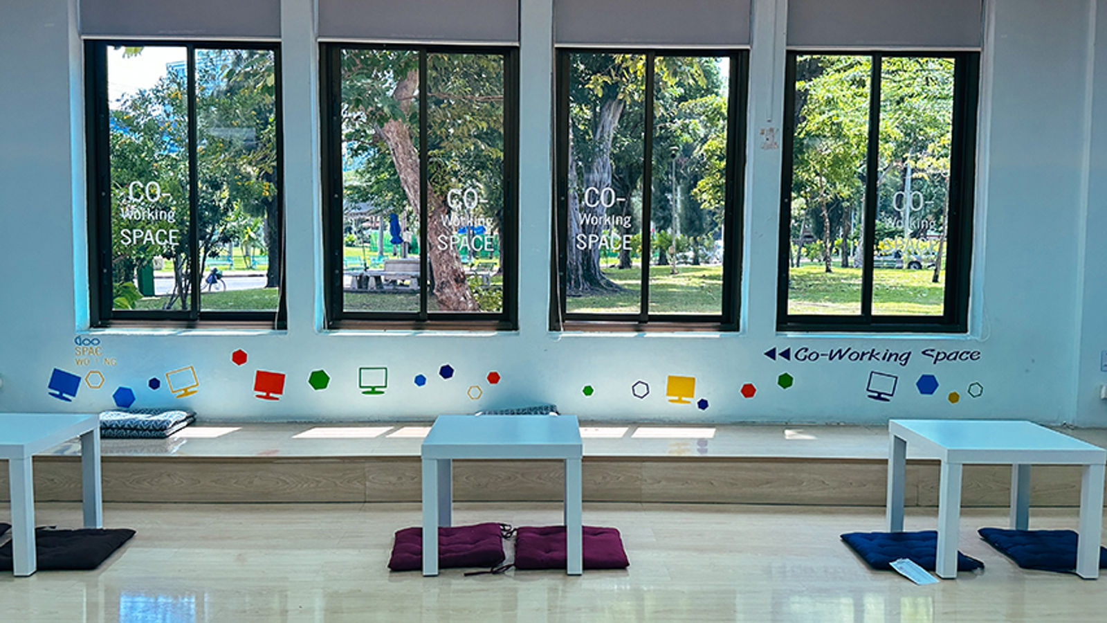 Lumpini Public Library unveils a new co-working space