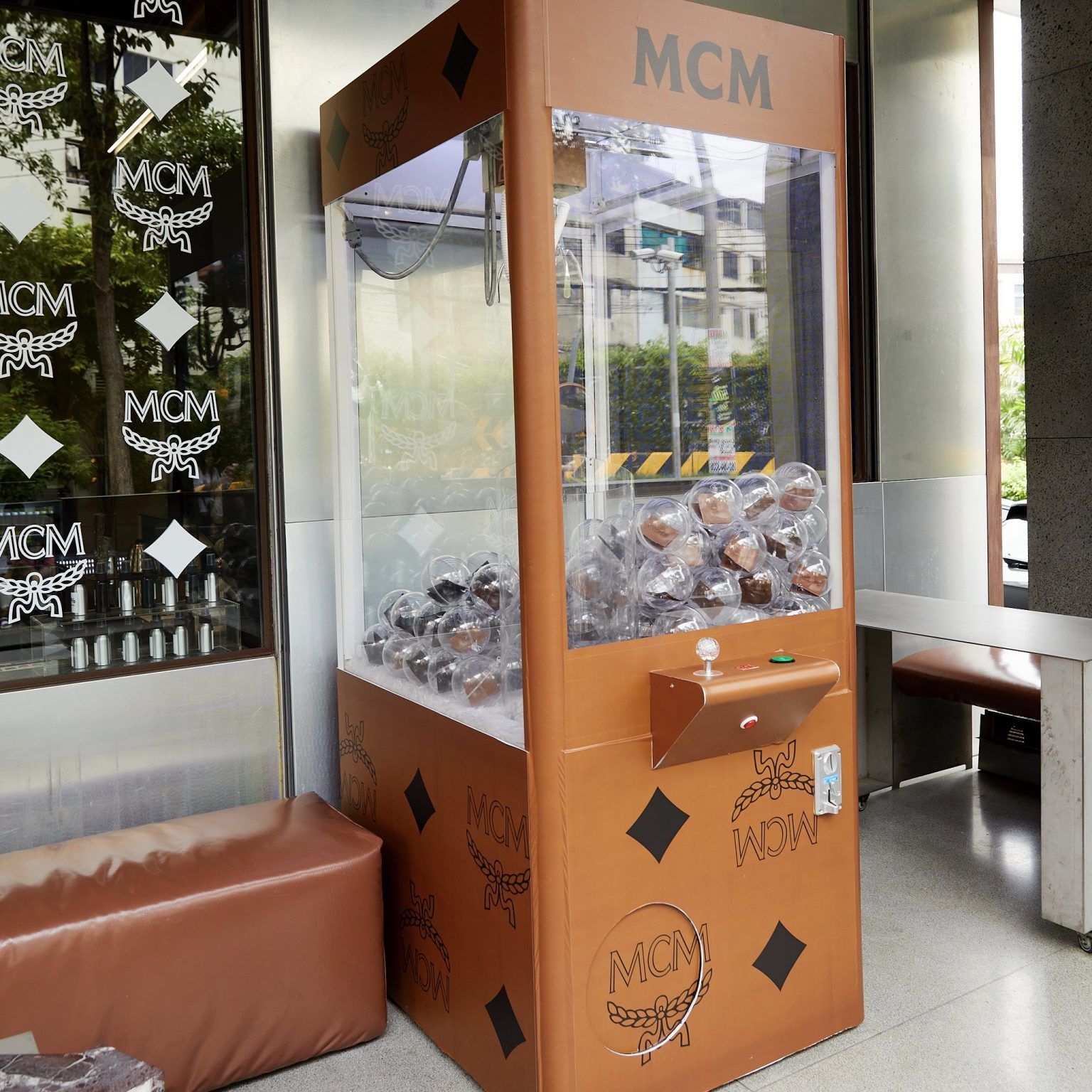 Take a look inside the opening of MCM x Tangible Café in Bangkok