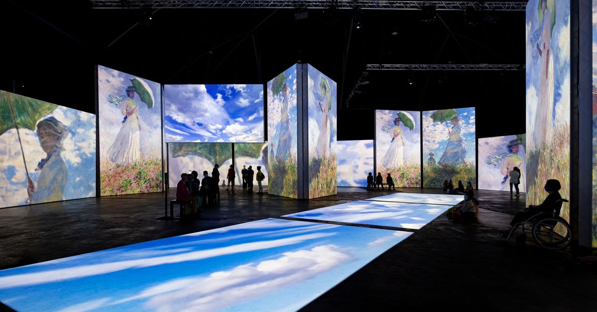 Watch Claude Monet’s works come to life at this exhibition at ICONSIAM