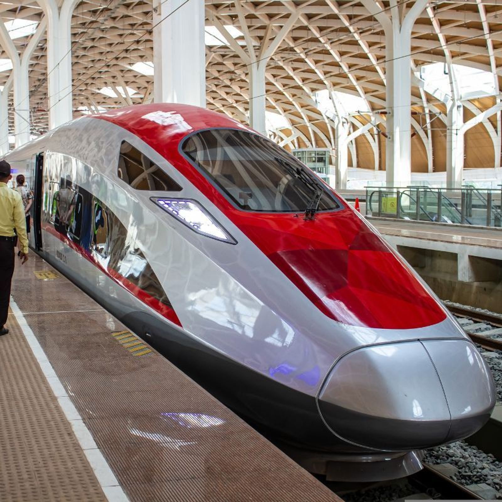 Southeast Asia's first bullet train launches in Indonesia
