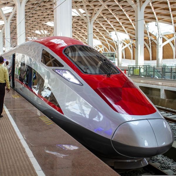 Southeast Asia's first bullet train launches in Indonesia