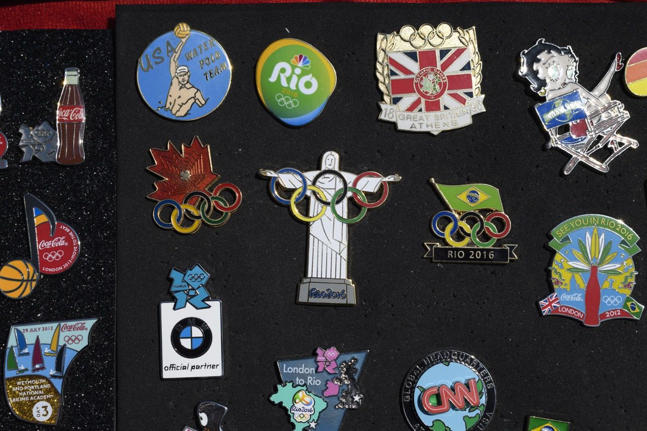 Olympic pins: The story behind the competition’s ‘unofficial sport’
