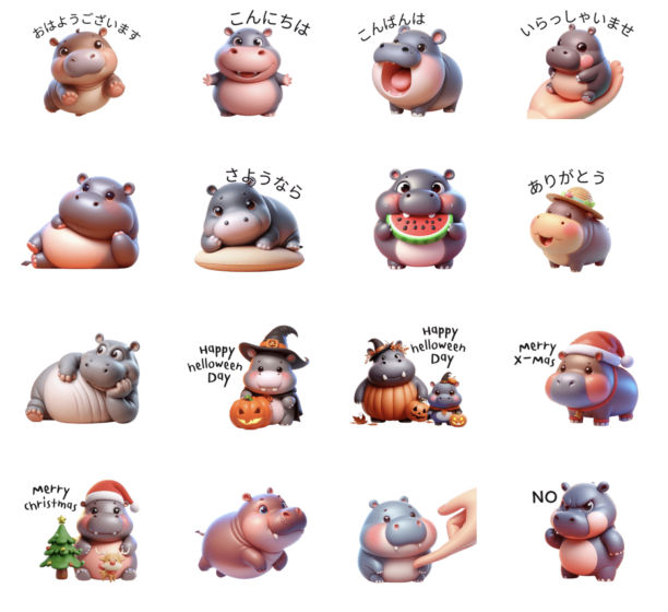 Moo Deng Line stickers to light up your group chat | Lifestyle Asia ...