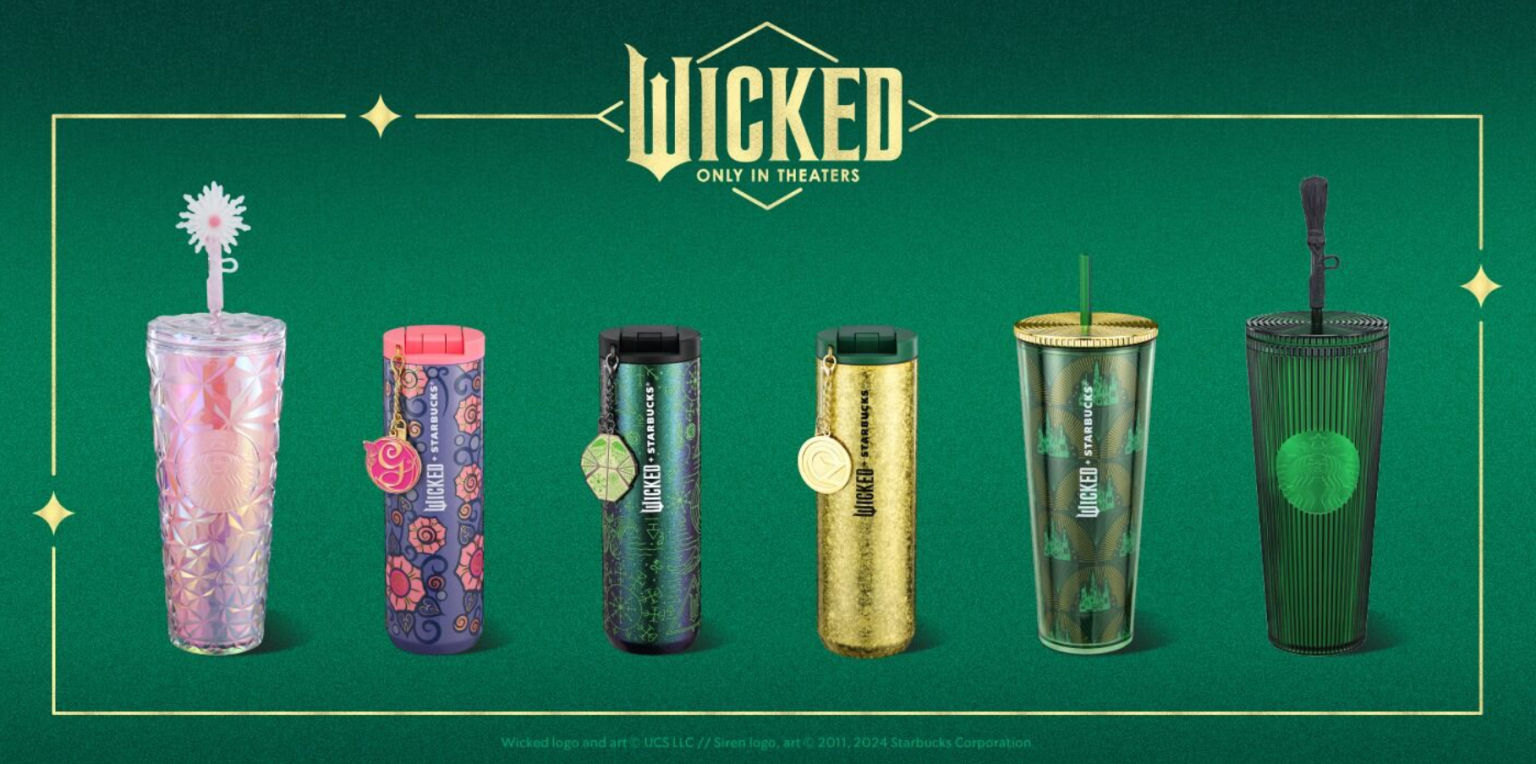 Starbucks is dropping Wicked merch this November