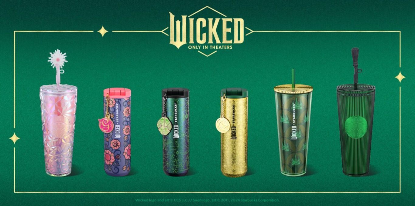 Starbucks is dropping Wicked merch this November