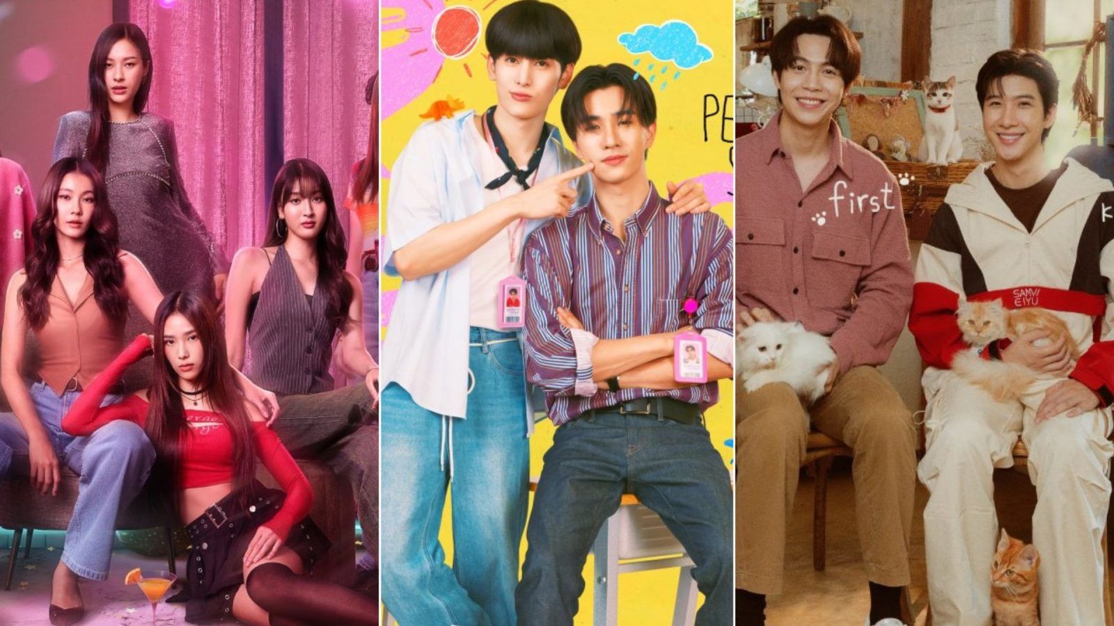 Romantic Thai dramas premiering in 2025 that we're excited about