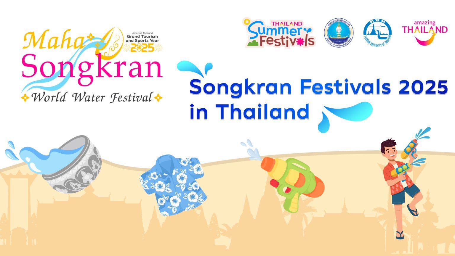 The biggest Songkran parties and events to celebrate this 2025