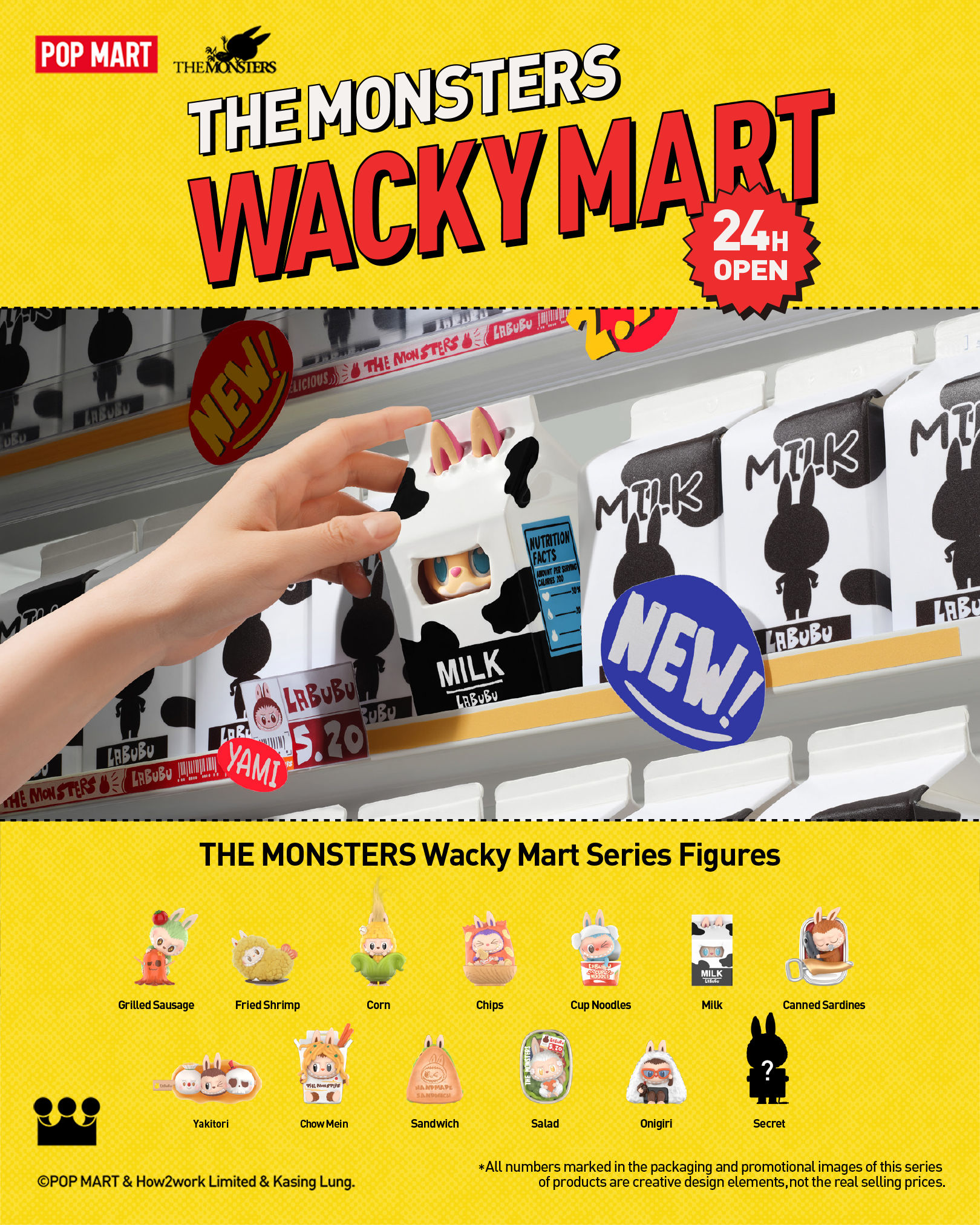 What you need to know about the new Labubu Wacky Mart series