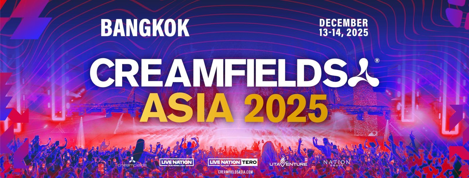 Creamfields Asia set to debut in Bangkok this December 2025