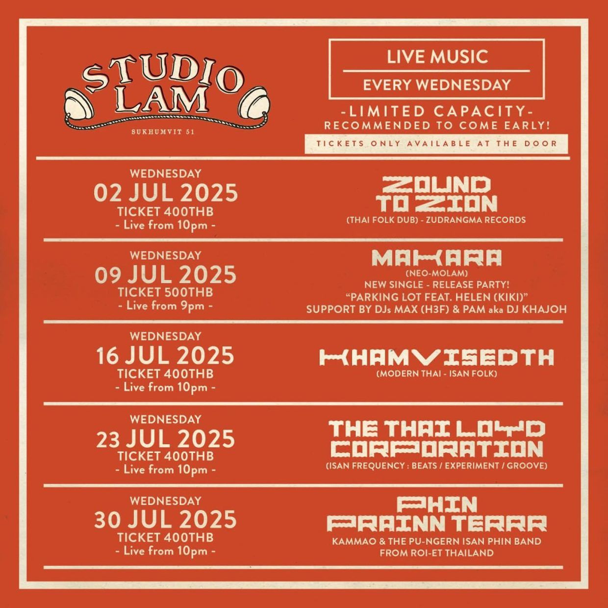 Things to do in Bangkok: 8-15 July 2025