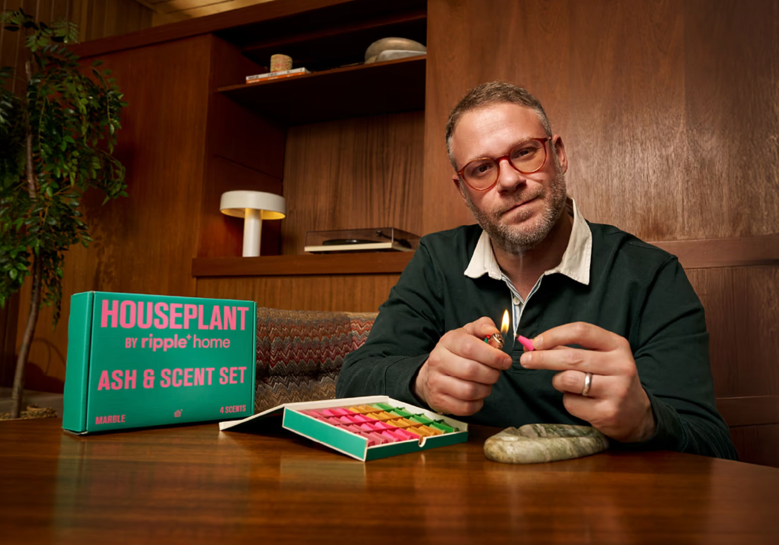 Seth Rogen's Houseplant and ripple⁺ merge scent and design