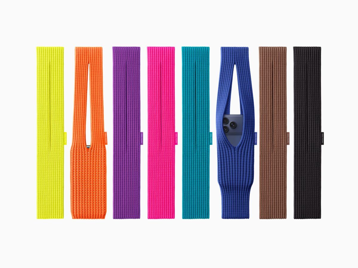 Apple teams up with Issey Miyake for the 3D-knitted iPhone Pocket