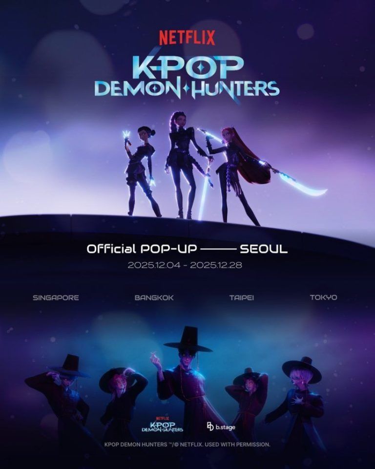 A KPop Demon Hunters pop-up is coming to Bangkok